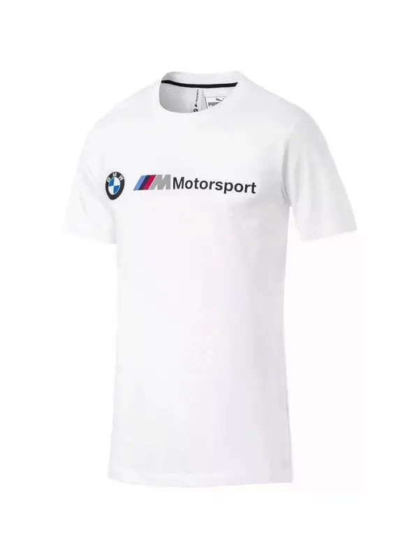 PUMA X Bmw Motorsport Logo-print T-shirt - White