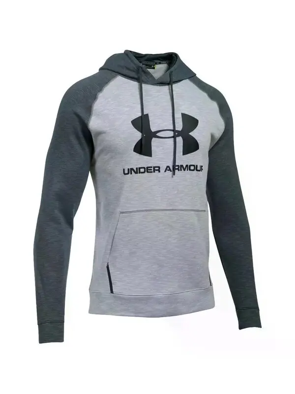 Under Armour Raglan-sleeve Hoodie - Grey