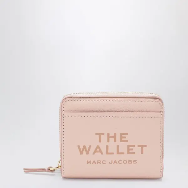 Marc Jacobs Mini Full-grain Leather Wallet - Pink