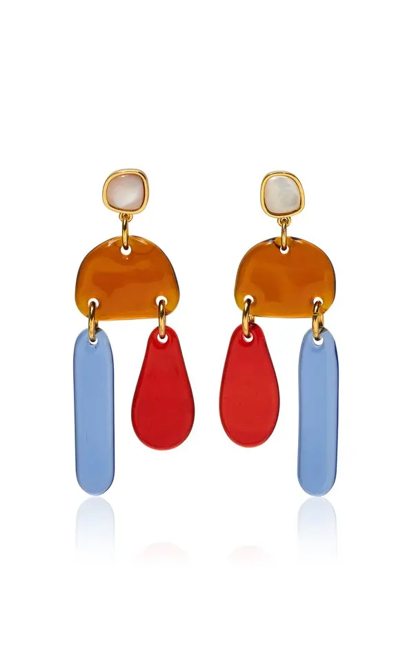 LIZZIE FORTUNATO Sun And Sea Earrings - Multi