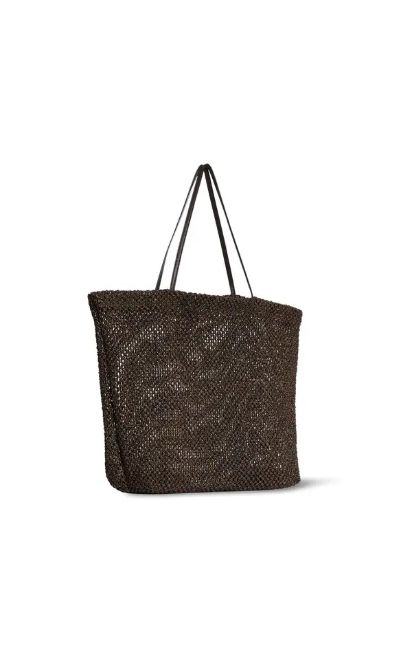 THE ROW Barn Raffia Tote Bag