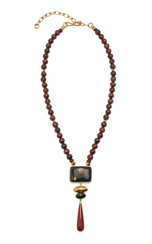 LIZZIE FORTUNATO Constellation Pendant Necklace