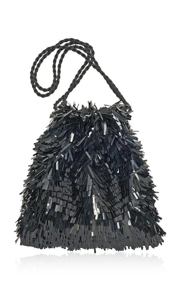 LIZZIE FORTUNATO Gala Bag In Electric - Black