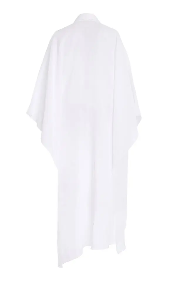 Michael Kors Asymmetric Linen Caftan