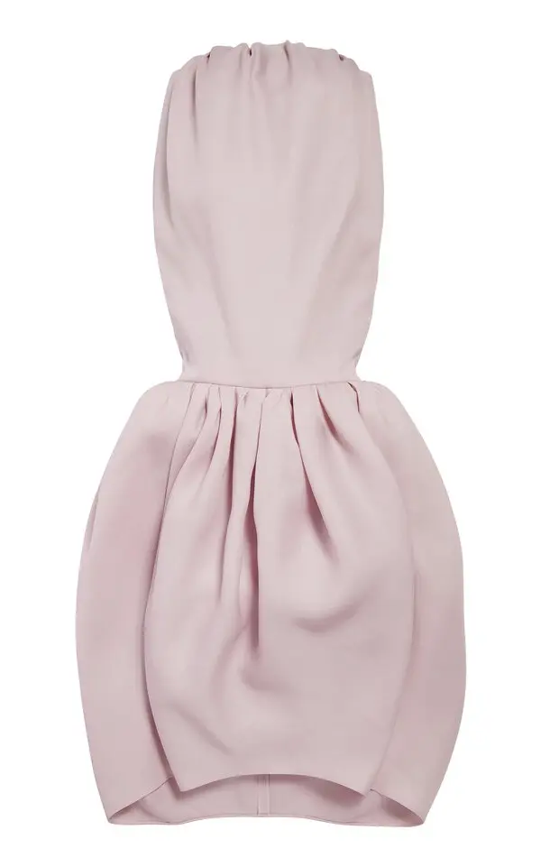 Balenciaga Gazar Balloon Maxi Dress - Light Pink