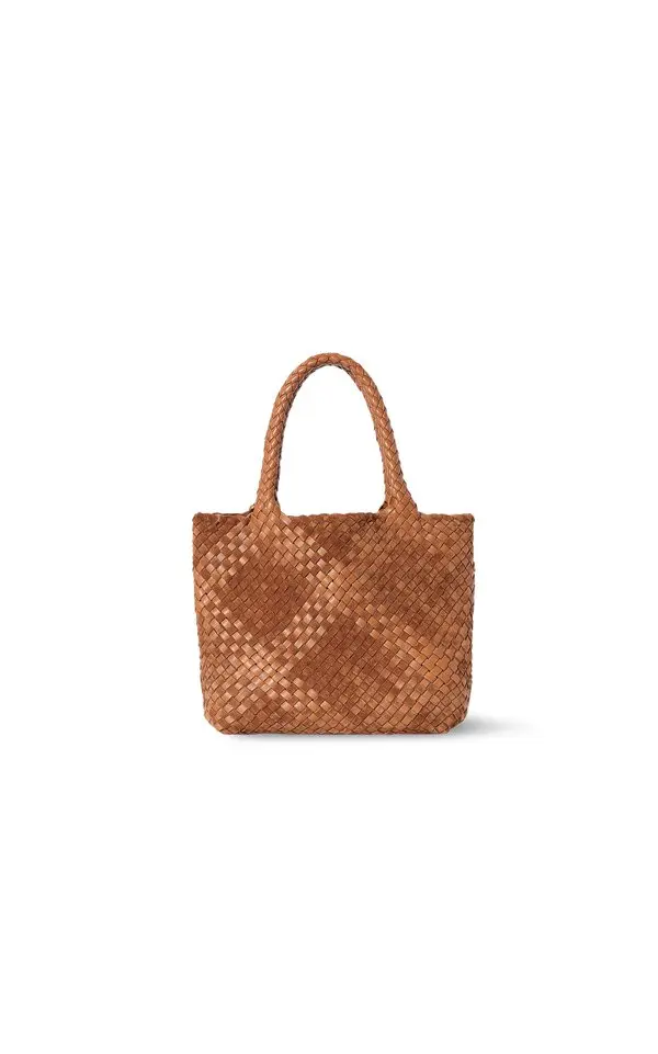THE ROW Small Ruth Woven Leather Tote