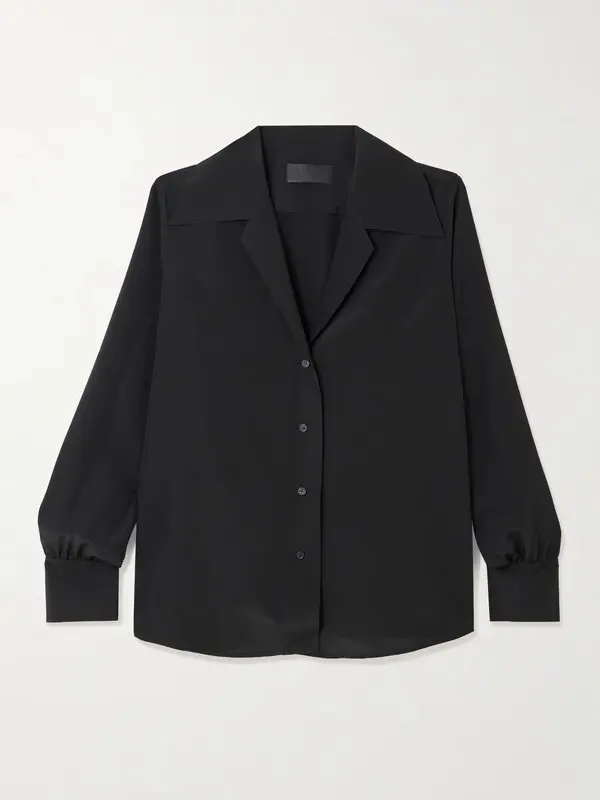 NILI LOTAN Joxe Silk Shirt