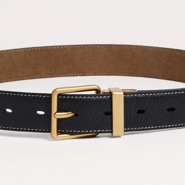 ME+EM Reversible Belt - Black/tan
