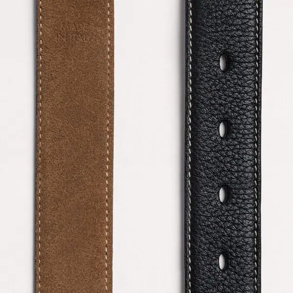 ME+EM Reversible Belt - Black/tan