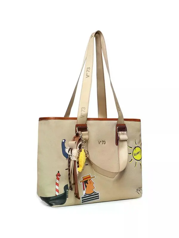 V°73 Printed Shoulder Bag