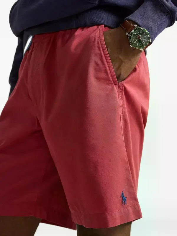 Polo Ralph Lauren Logo Detail Shorts - Red