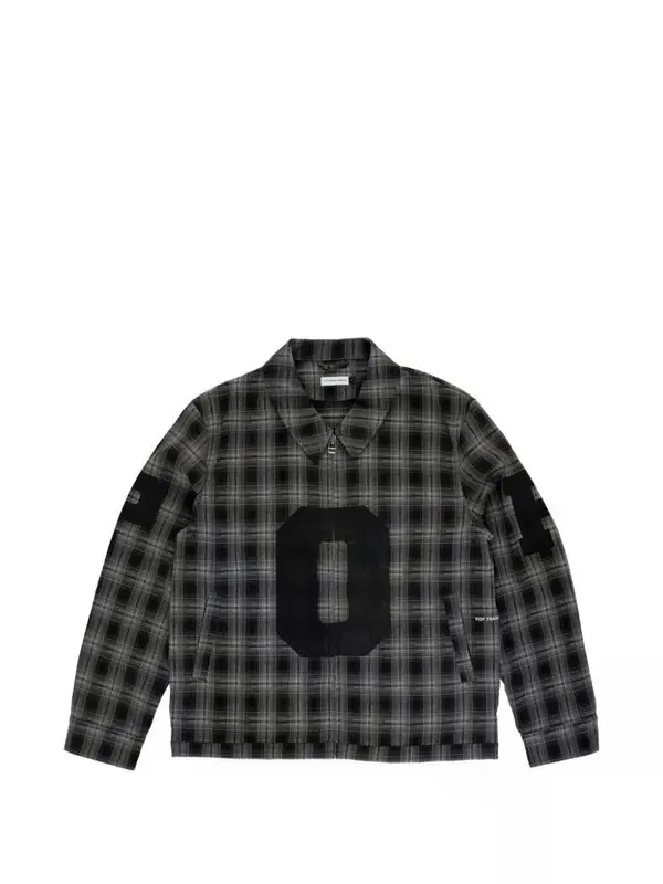 POP TRADING COMPANY Checked Overshirt