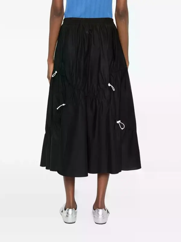 Moschino Gathered Tie Skirt