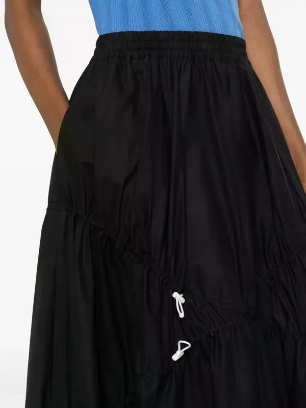 Moschino Gathered Tie Skirt