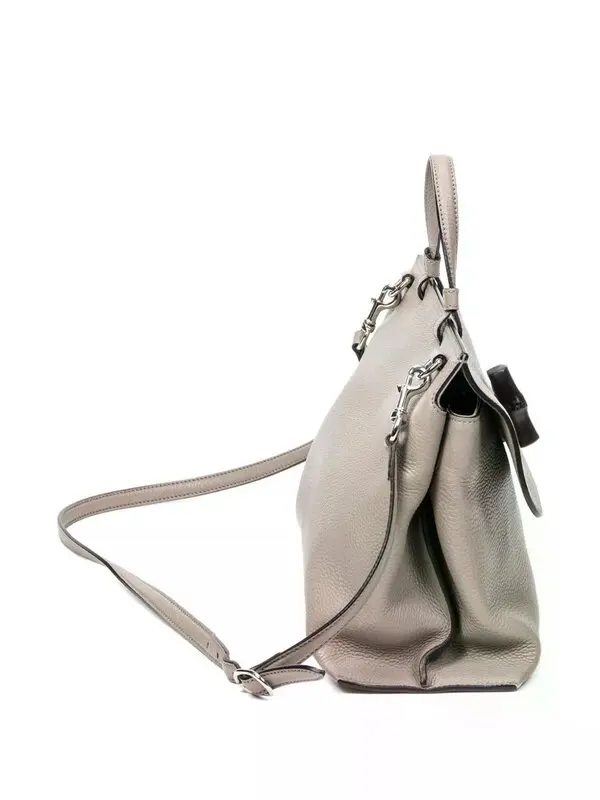 Gucci Medium Bamboo Daily Two-way Handbag - Grey