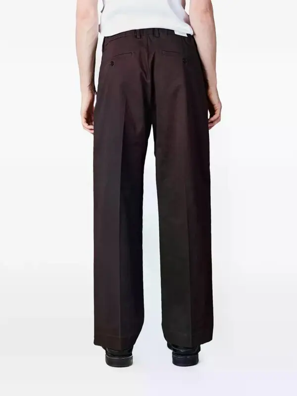 Nn07 Kay Pleated Trousers - Brown