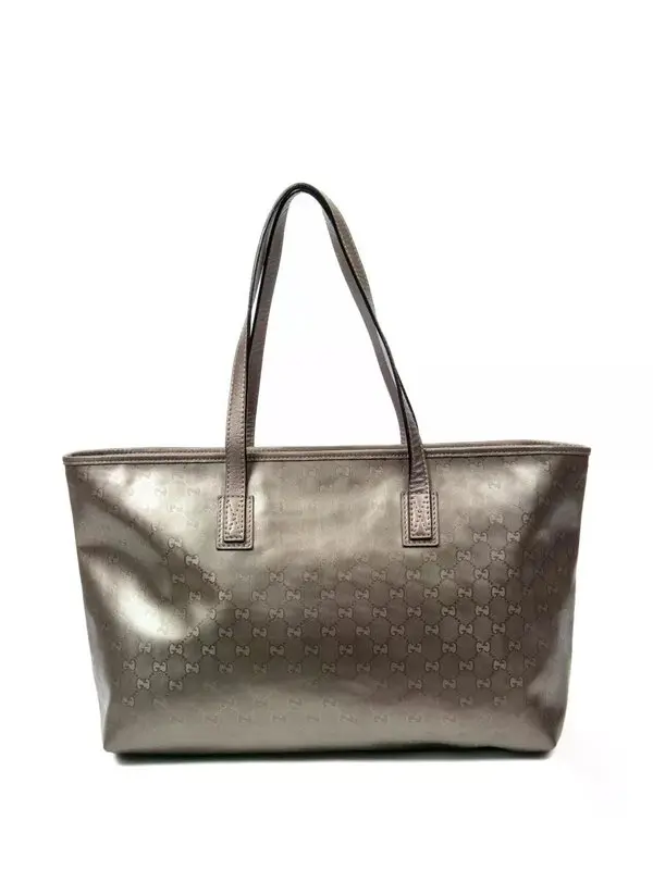Gucci Imprimé Joy Tote Bag - Grey