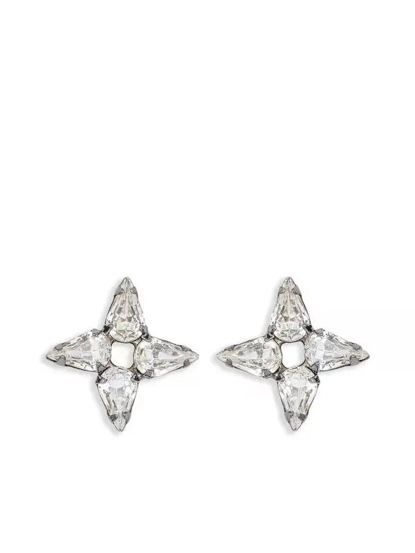 JENNIFER BEHR Evae Stud Earrings - Silver