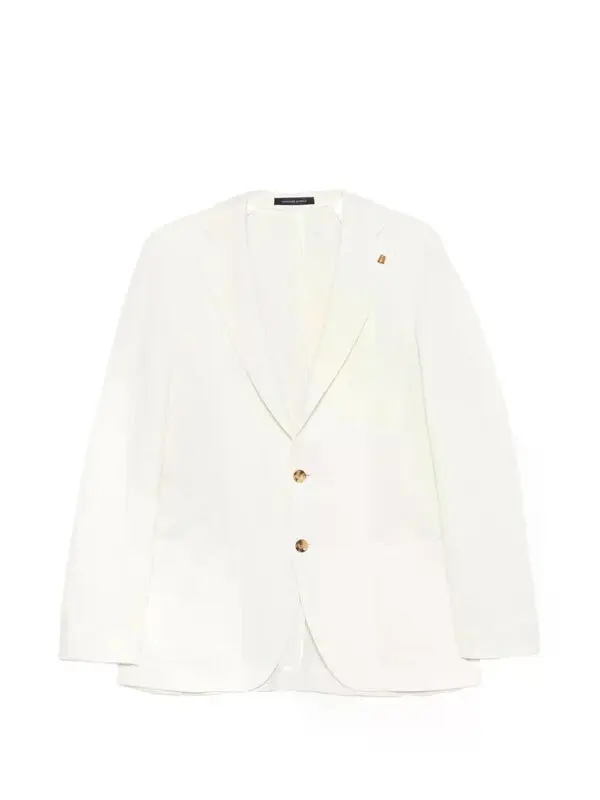 LATORRE Textured Tailored Blazer - Neutrals
