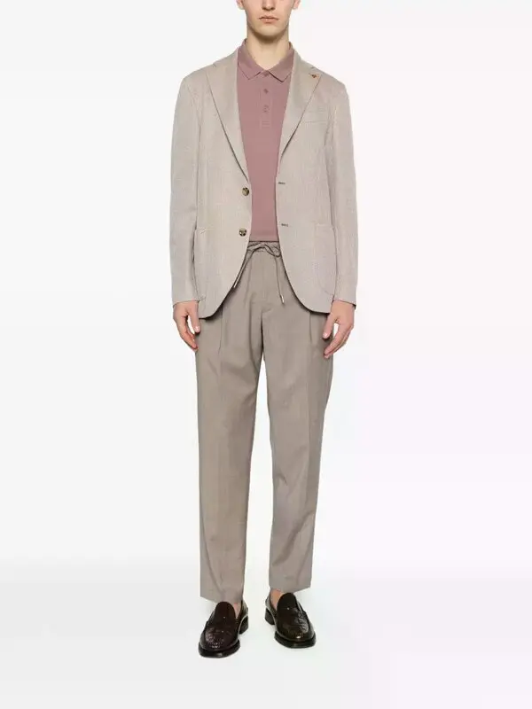 LATORRE Textured Blazer - Neutrals