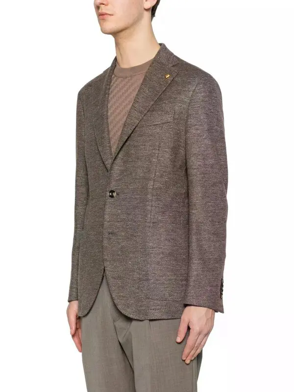 LATORRE Patch-pocket Blazer - Brown