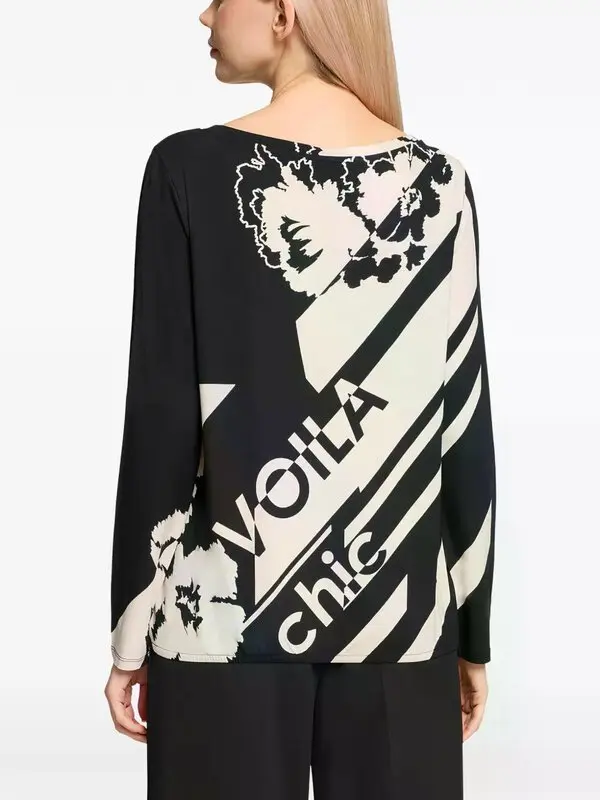 BETTY BARCLAY Printed Long Sleeve Top