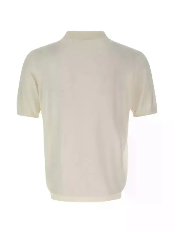 KANGRA Ribbed Short-sleeve Polo