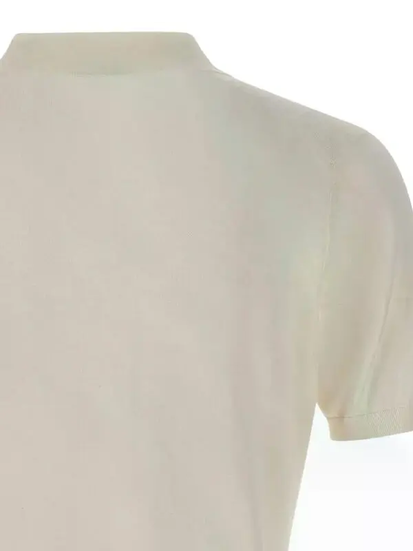 KANGRA Ribbed Short-sleeve Polo