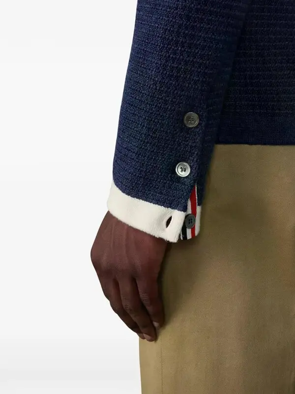 Thom Browne Signature Striped Cardigan Jacket