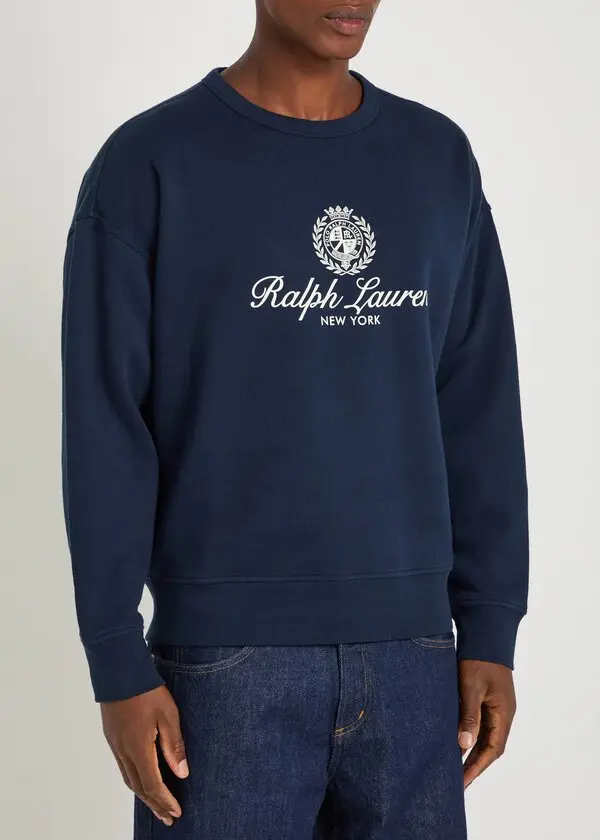 Polo Ralph Lauren Logo-print Cotton-blend Sweatshirt
