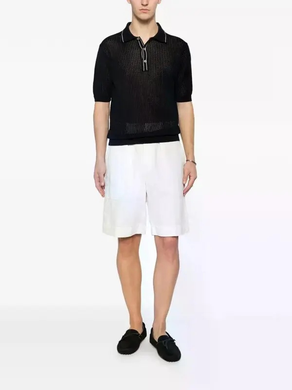 Tagliatore Piped Polo Shirt