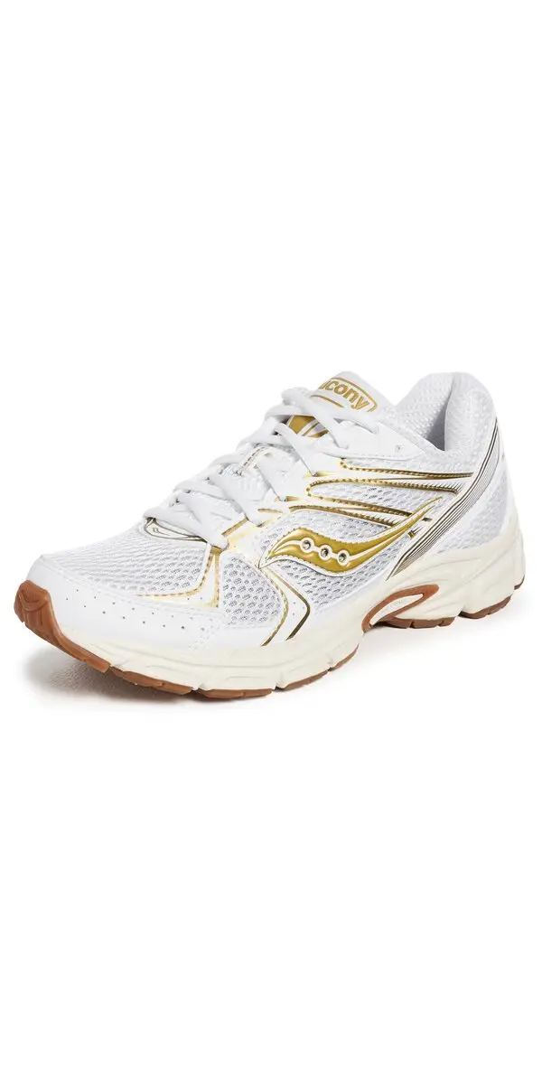 Saucony Ride Millennium Sneakers - White/bronze