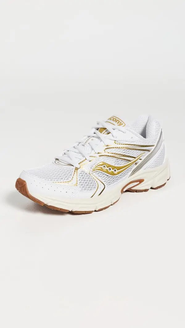 Saucony Ride Millennium Sneakers - White/bronze