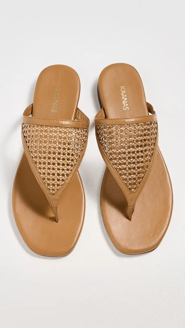 Kaanas Amara Leather Sandals