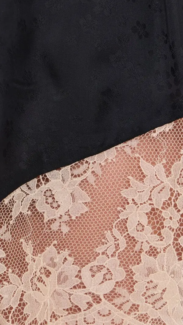 Sea Ethel Floral Lace Shorts - Black