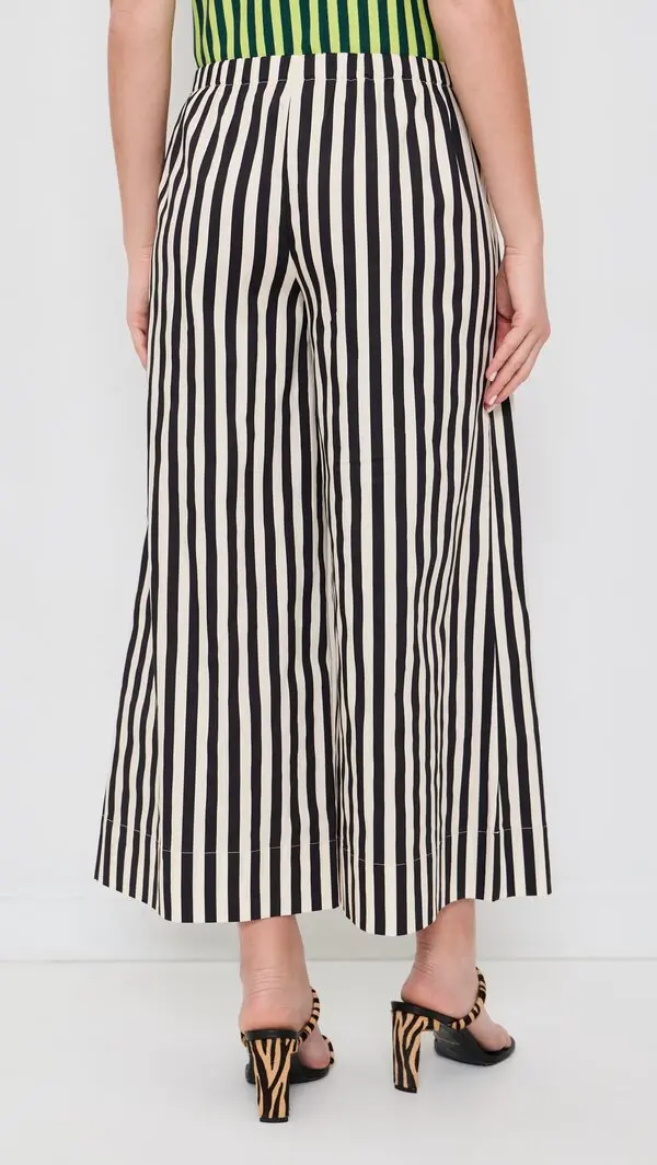 SIMONMILLER Striped Poplin Pants