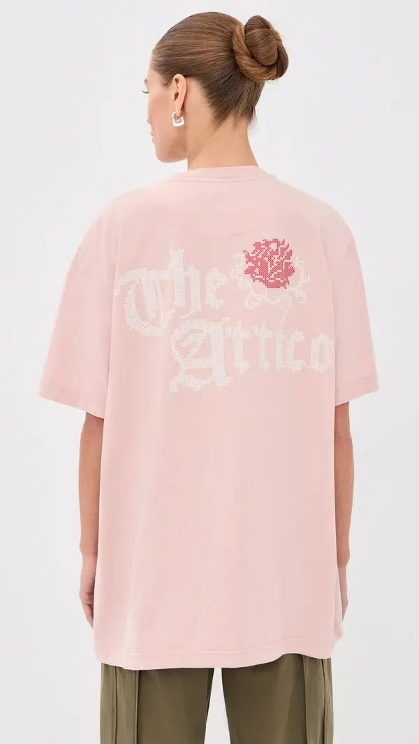 Attico Logo T-shirt - Rose