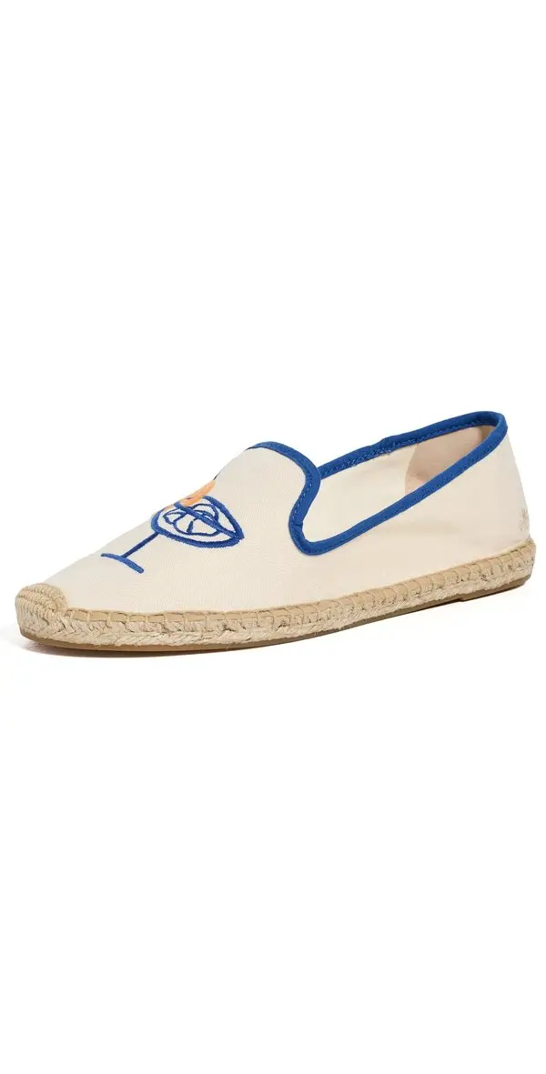 Soludos The Embroidered Smoking Espadrilles