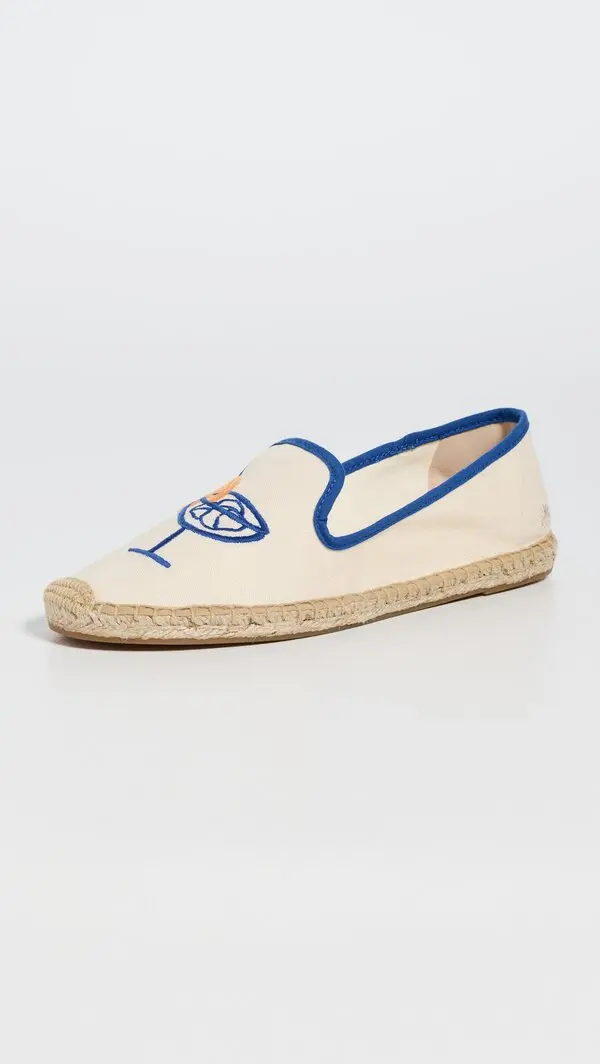 Soludos The Embroidered Smoking Espadrilles