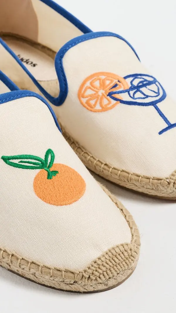 Soludos The Embroidered Smoking Espadrilles