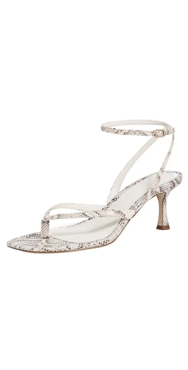 Sam Edelman Pax Heeled Thong Sandals - Ivory