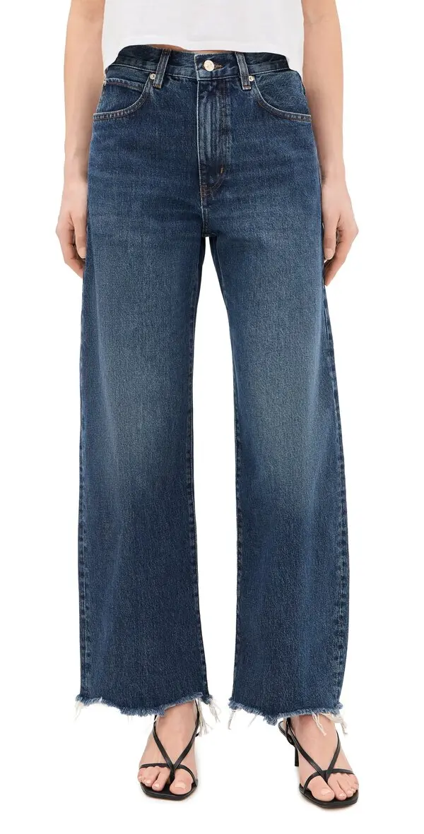 FRAME The Bow Wide Leg Jeans