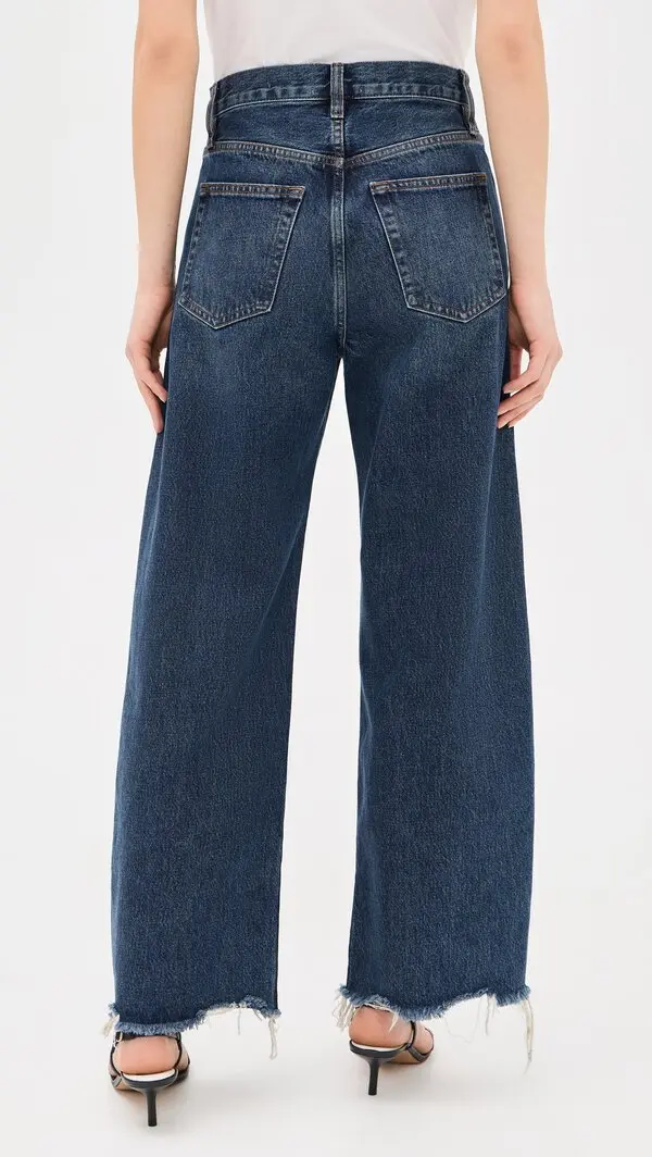 FRAME The Bow Wide Leg Jeans