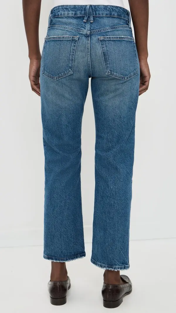 Good American Vintage Straight Ankle Jeans