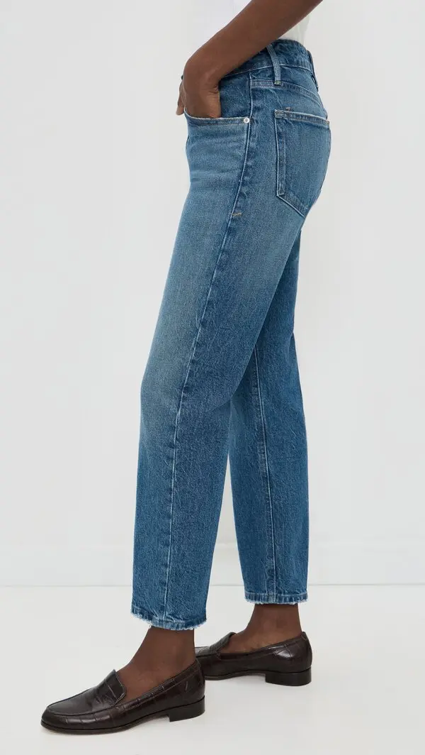 Good American Vintage Straight Ankle Jeans