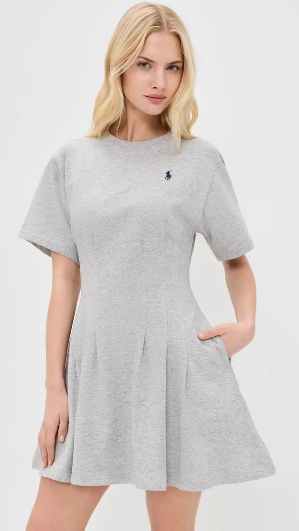 Polo Ralph Lauren Crew Neck Mini Dress