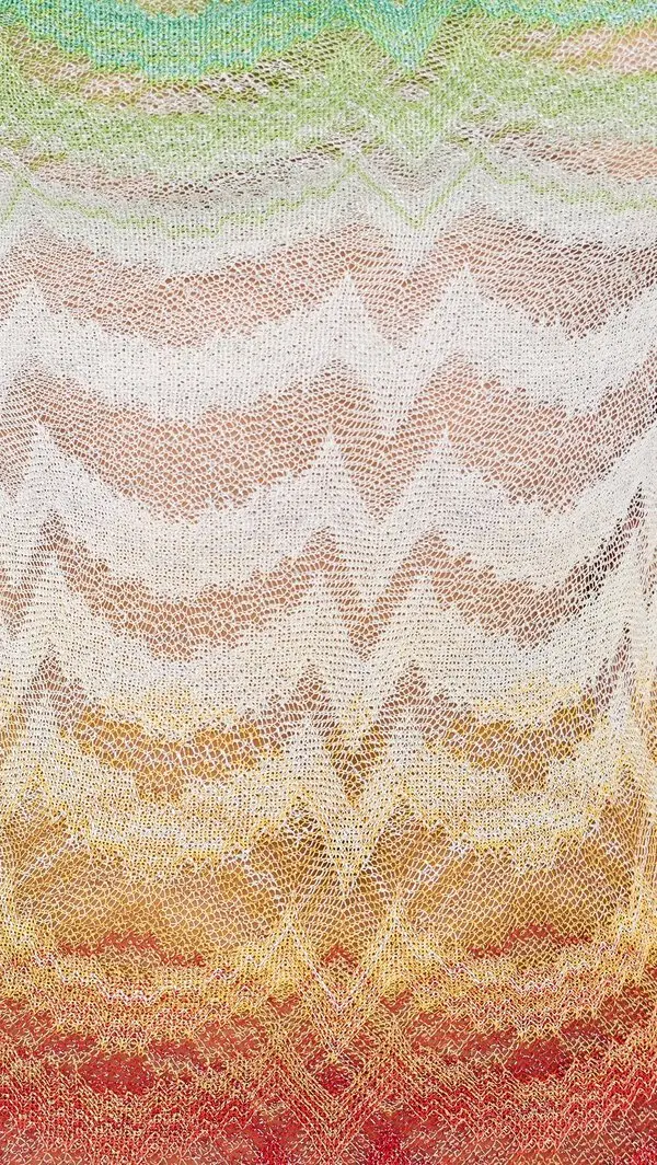 Missoni Cowl Neck Long Cover Up Dress
