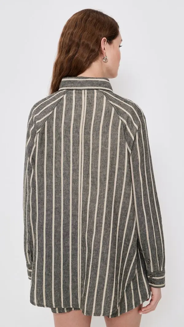 Z Supply Striped Button-down Shirt