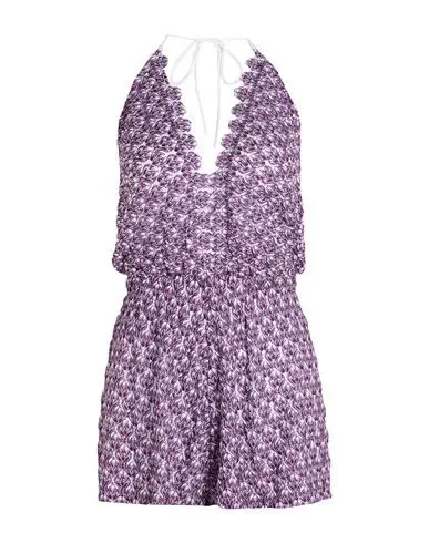Missoni Halterneck Playsuit - Purple