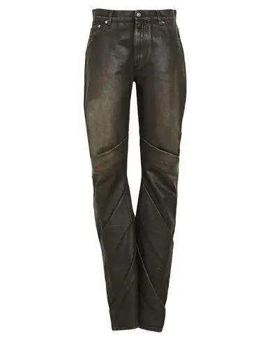 THE BIG WHITE BLUE Straight-leg Jeans With Coated Effect